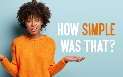 How simple was that?